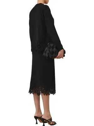 ZIMMERMANN Zimmermann Valiant Merino Lace Sweater