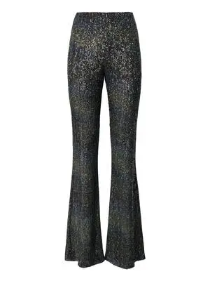 Missoni Sequin Flare Trousers - Multicoloured