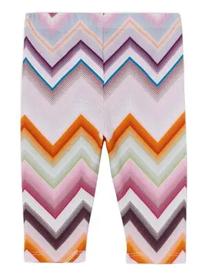 Missoni Stretch Cotton Leggings - Multicoloured