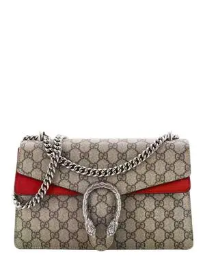 Gucci Dionysus Gg Coated Canvas Small Shoulder Bag - Red
