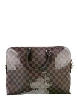 LOUIS VUITTON Damier Business Bag - Brown
