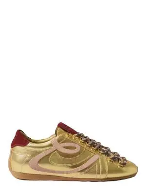 Claudie Pierlot Swing" Metallic Trainers - Gold