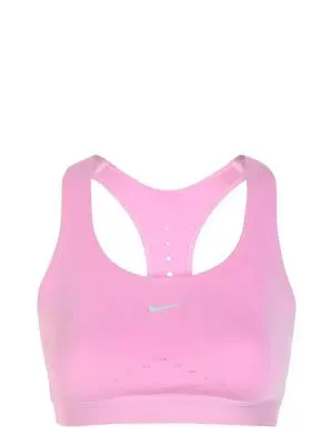 Nike Swift Racerback Swoosh-logo Sports Bra - Pink