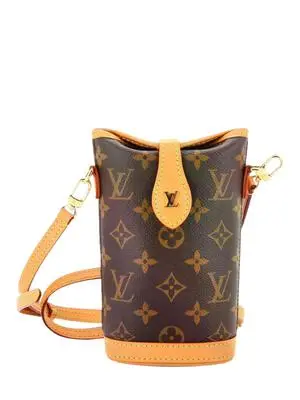 LOUIS VUITTON Monogram Canvas Fold Me Pouch Crossbody Bag - Brown