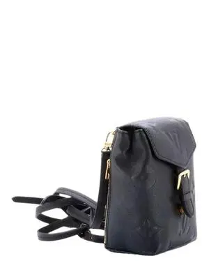 LOUIS VUITTON Tiny Monogram Empreinte Giant Backpack - Black