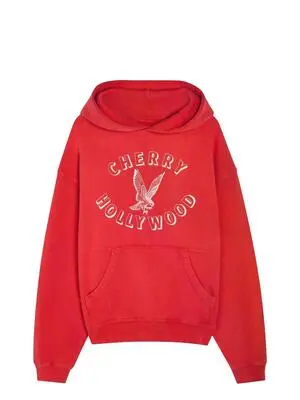 CHERRY LA Cherry LA Hollywood Logo-Print Hoodie