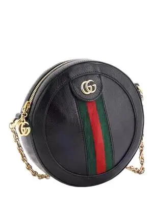 Gucci Ophidia Round Shoulder Bag - Black