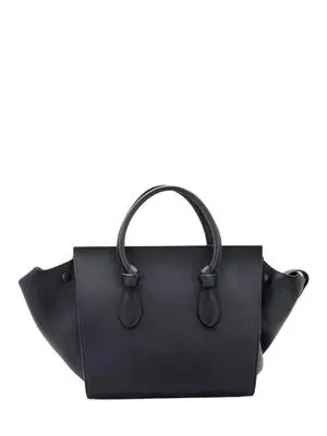 Celine Celine Tie Knot Grainy Leather Mini Tote Bag Black