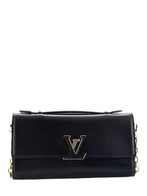 LOUIS VUITTON Louis Vuitton Capucines Wallet On Chain Leather Clutch Bag