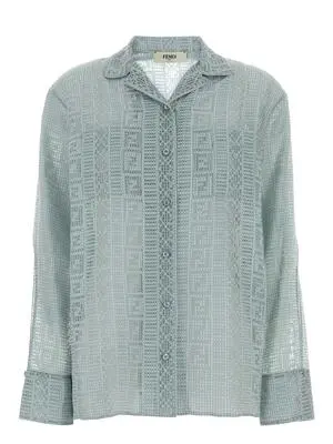 Fendi Viscose Blend Shirt - Multicolor