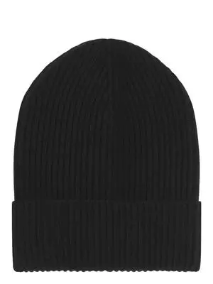Dolce & Gabbana Knitted Wool And Cashmere Hat - Black