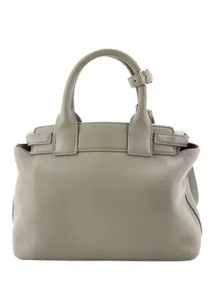 Celine Celine Conti Leather Teen Shoulder Bag Green
