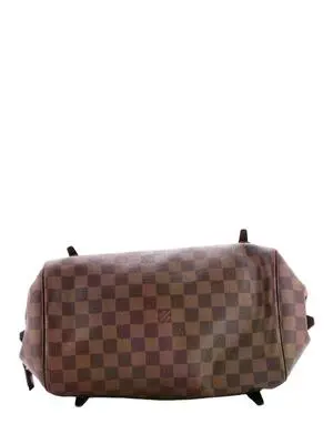 LOUIS VUITTON Rivington Damier Gm Satchel - Brown
