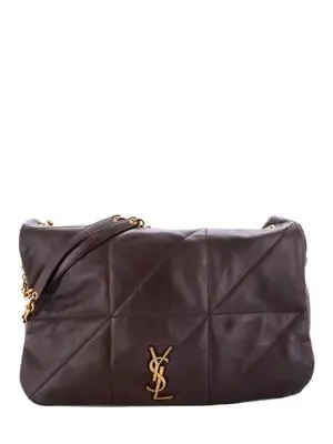 Saint Laurent Saint Laurent Jamie 4.3 Quilted Leather Shoulder Bag Brown