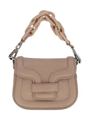 Pierre Hardy Alphaville Leather Handbag With Chain Detail - Pink