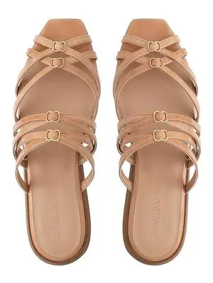 Zimmermann Solstice Patent Leather Slides - Dusk