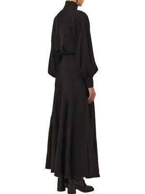Zimmermann Bias Midi Skirt - Black