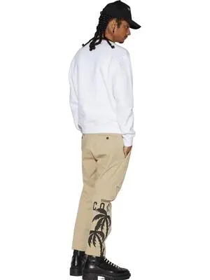 Dsquared2 Icon Palms Skipper Pants - Black