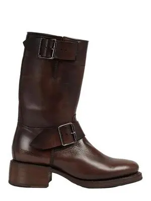 Dsquared2 Harley Biker Boots - Brown