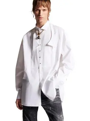 Dsquared2 Oversize Tux Shirt - White