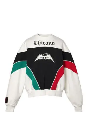 Adidas X Willy Chavarria Graphic Print Sweatshirt - Black