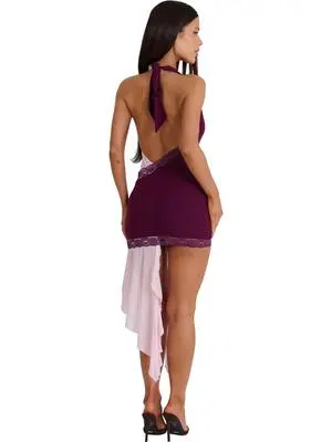 OUTCAST Natalee Mini Dress - Red/pink