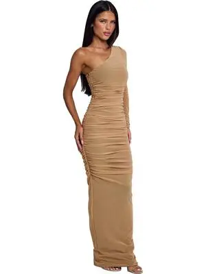 OUTCAST Reva Maxi Dress - Tan