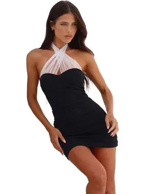 OUTCAST Ila Mini Dress - Black