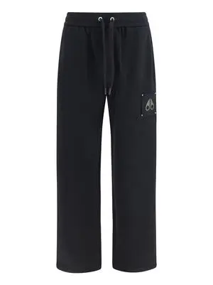 Moose Knuckles Hartfield Straight Leg Trousers - Black