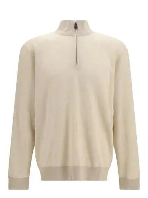 LORO PIANA LORO PIANA Roadster Cashmere Quarter Zip Sweater