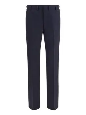 Prada Tailored Wide-leg Trousers - Blue