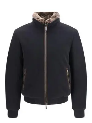 MOORER Bellati Mrw Bomber Jacket - Black