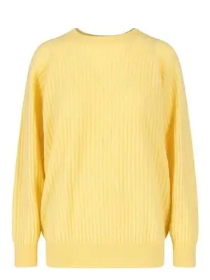 FRAME The Cashmere Sunbeam Sweater - Yellow