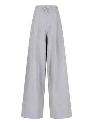 Dries Van Noten Wide Leg Sweatpants - Gray