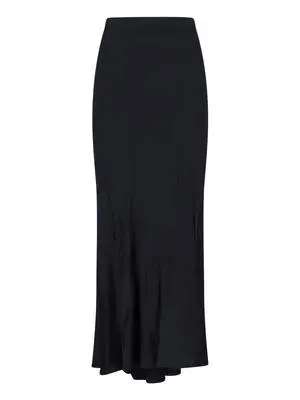 Junya Watanabe Dolce & Gabbana Wool Midi Skirt - Black