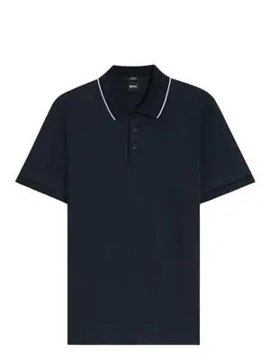 Hugo Boss Short-sleeved Polo Shirt - Dark Blue