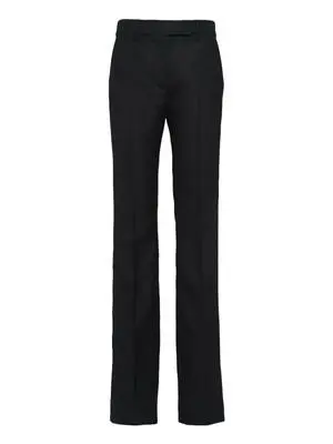 Prada Tailored Straight-leg Trousers - Black