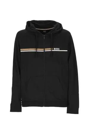 Hugo Boss Zip-up Hoodie - Black