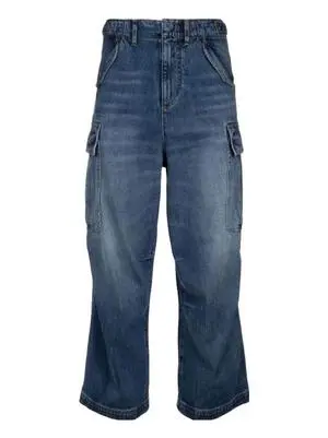 Dior Belt-loop Jeans - Blue