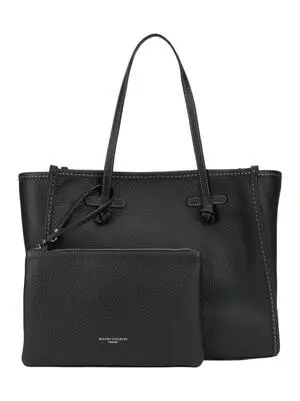 GIANNI CHIARINI Marcella Grained Leather Tote Bag - Black