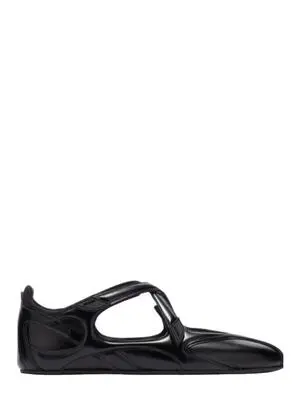 Attico Floor 01 Ballerina Flat - Black
