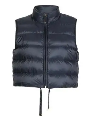Max Mara Quilted Vest - Black