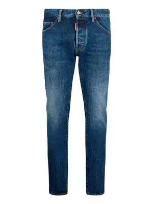 DSQUARED2 Dsquared2 Dark Highlight Teddy Jeans