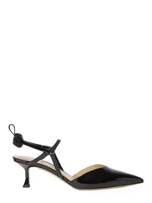Fendi Very Colibrì Pointed-toe Slingback Pumps - Black