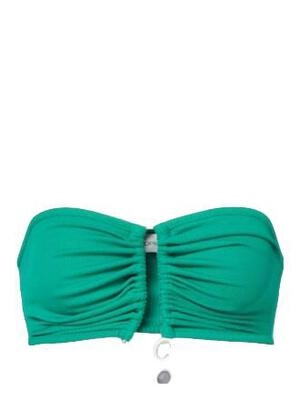 Christopher Esber Embellished Bandeau Top - Green