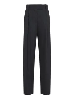 Giorgio Armani Pleated Tailored Pants - Black