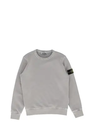 Stone Island Long-sleeved Crewneck Sweatshirt - Grey