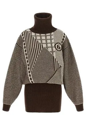 MAISON MARGIELA MM6 Maison Margiela Numeric Signature Reversible Dress