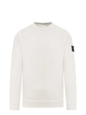 Stone Island Long-sleeve Sweatshirt - Ivory