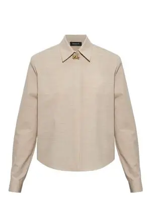 FABIANA FILIPPI Fabiana Filippi Embellished Classic Collar Shirt